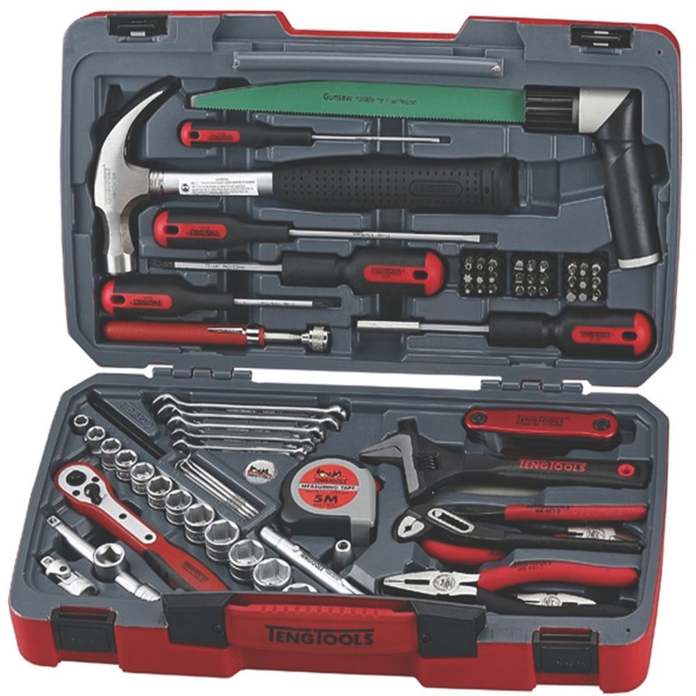 Teng Tools 3/8" Drive Socket & Tool Set 79 Pieces | Tool Kits ...