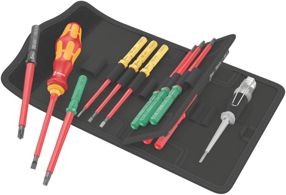 Wera Kraftform Kompakt 16 Universal 1 Tool Finder VDE Interchangeable ...