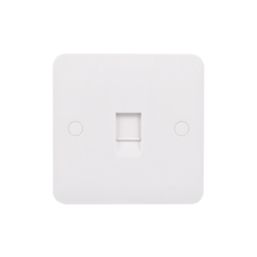 Schneider Electric Lisse 1-Gang RJ45 White - Screwfix