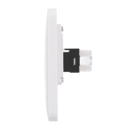 Schneider Electric Lisse 1-Gang RJ45 Ethernet Socket White - Screwfix