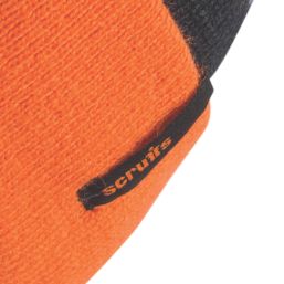 Scruffs Trade Bobble Hat Black/Orange - Screwfix
