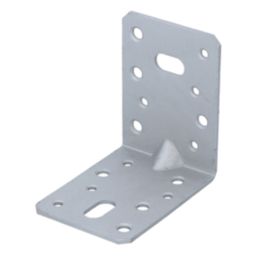 Magnodur Reinforced Angle Brackets Silver 90mm x 90mm x 65mm 10 Pack ...