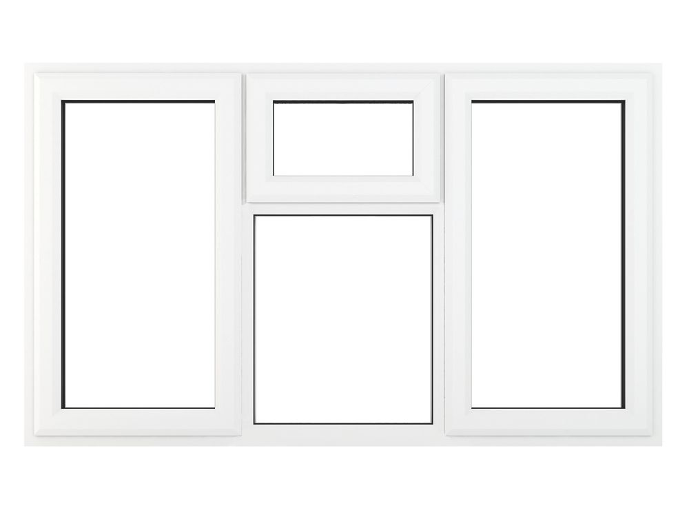 Crystal Top, Left & Right-Hand Opening Clear Triple-Glazed Casement ...