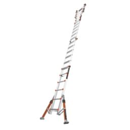 Little Giant Conquest All-Terrain PRO Aluminium 6.9m Combination Ladder ...