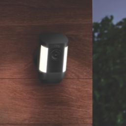 Ring Cam Pro Battery-Powered Black Wireless 2K Outdoor Smart Camera ...