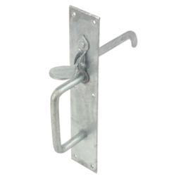 GateMate Suffolk Latch Silver 200mm - Screwfix