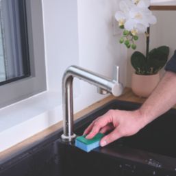 Essentials Sponge Scourer 85mm x 145mm 60 Pack - Screwfix