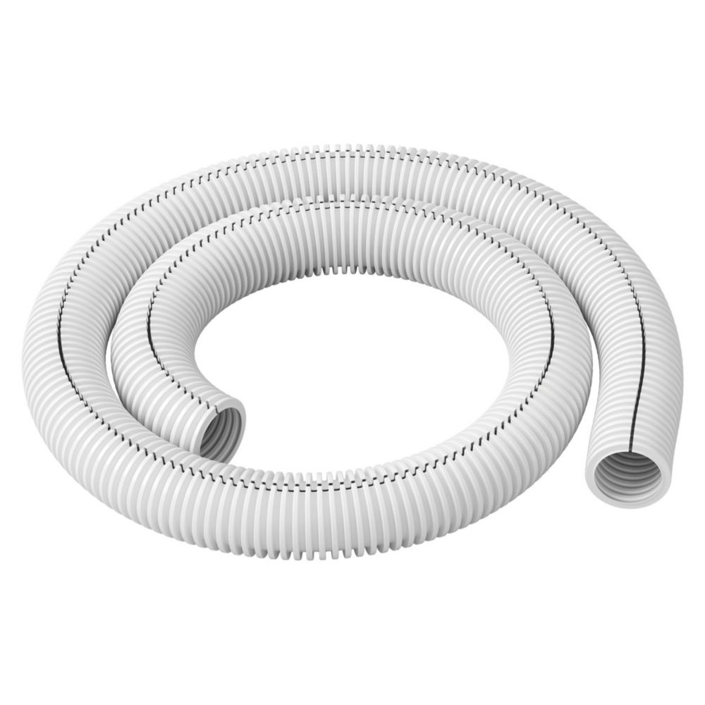 D-Line 10-25mm White Cable Tidy Tube 1.1m - Screwfix