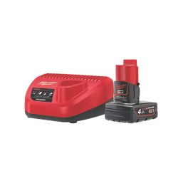 Milwaukee M12 CML-401 12V 1 x 4.0Ah Li-Ion RedLithium Cordless Colour ...