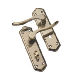Designer Levers Bewdley Fire Rated WC Lever Bathroom Door Handle Pair ...