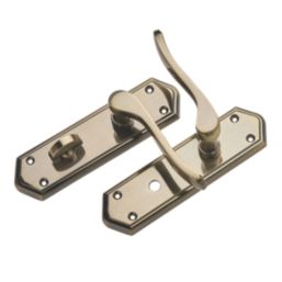 Designer Levers Bewdley Fire Rated WC Lever Bathroom Door Handle Pair ...