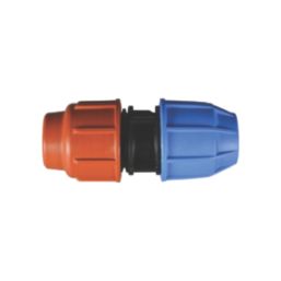 FloPlast 491001 MDPE Copper Adaptor 20mm x 15mm - Screwfix