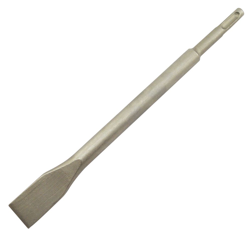 SDS Plus Shank Straight Flat Chisel 20mm x 250mm - Screwfix