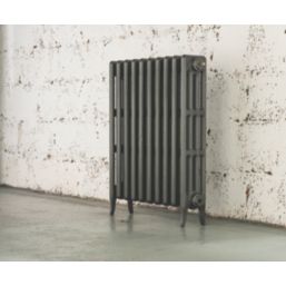 Arroll 760mm x 634mm 3101BTU Cast Grey Cast Iron 4 Column Radiator ...