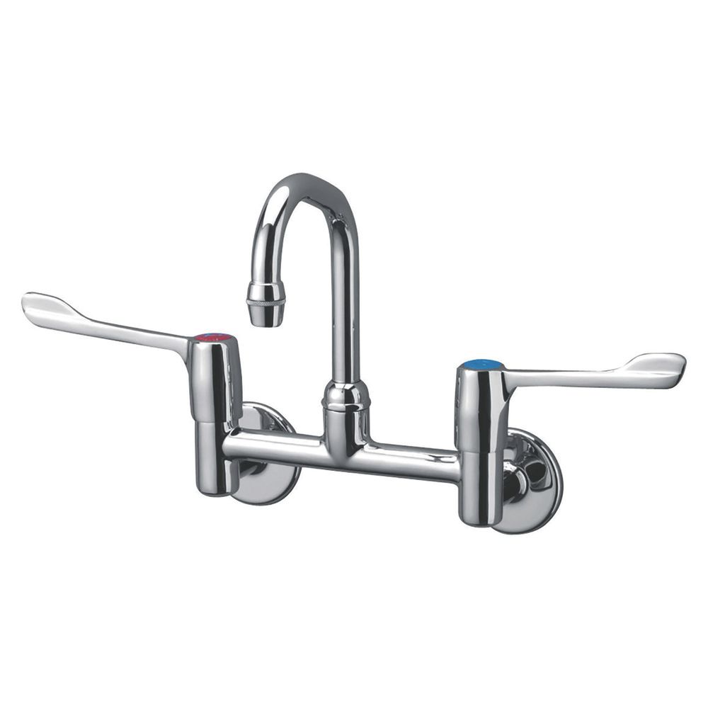 Armitage Shanks Markwik Chrome 235mm Lever 2 Tap Holes Basin Mixer Tap ...