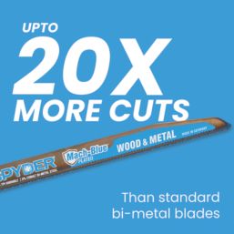 Spyder Mach-Blue Multi-Material Reciprocating Saw Blades 300mm 2 Pack ...