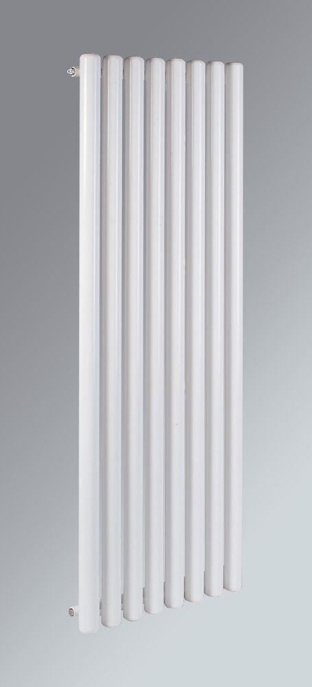 Ximax Erupto 1800mm x 435mm 4178BTU White Vertical Designer Radiator ...