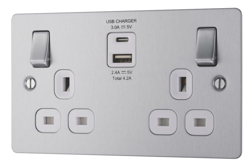 USB Sockets | USB Plug Sockets | Screwfix.com