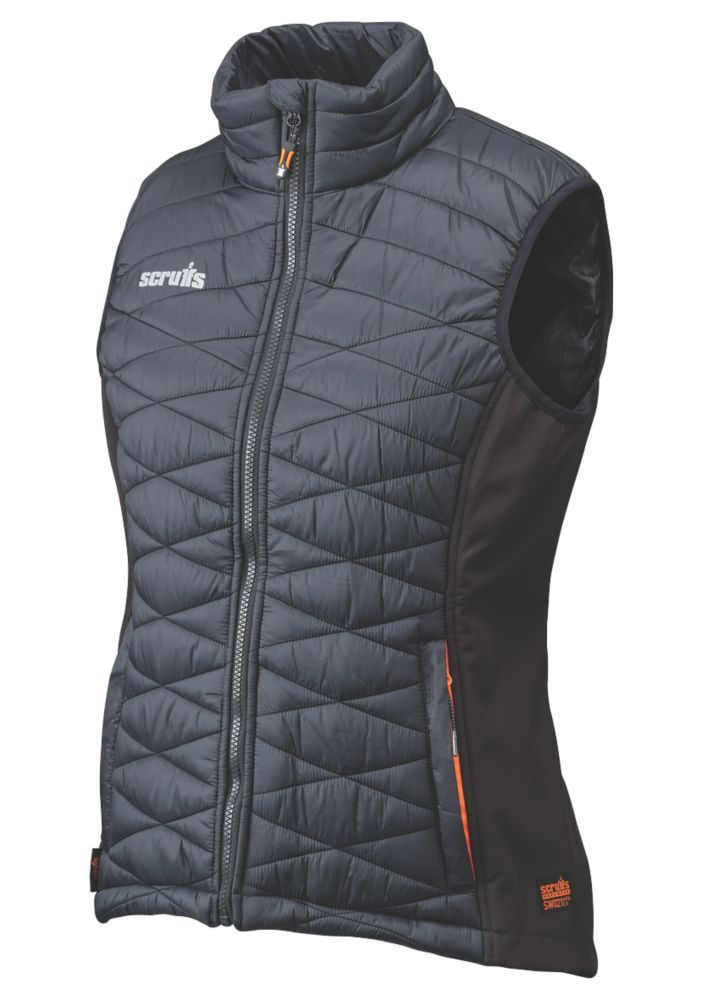 Scruffs Trade Womens Work Body Warmer Black Size 14 - Screwfix