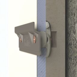 Bullfix SOL-BRK-U4 Plasterboard Kitchen Cabinet Mounting Kit 40mm x ...