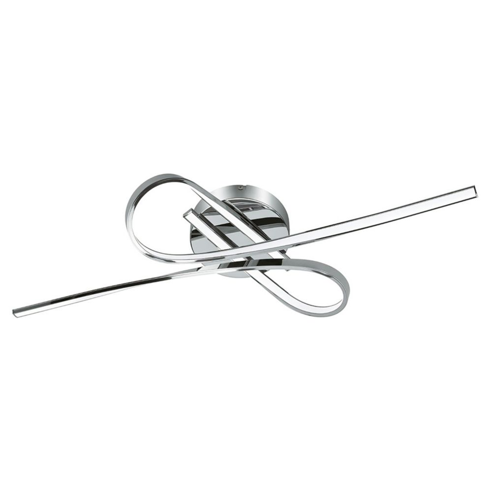 Eglo Selvina LED Ceiling Light Chrome 19W 2700lm - Screwfix