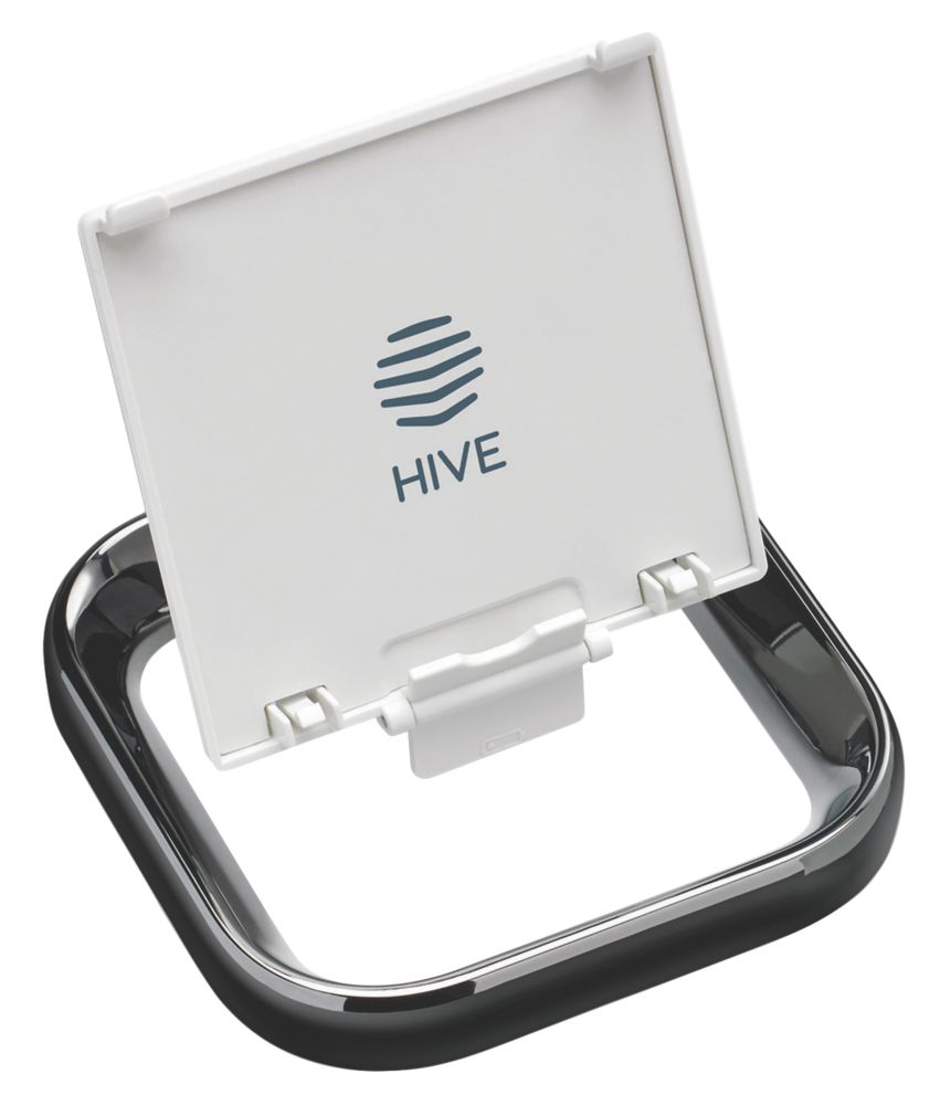 Hive White & Silver Thermostat Stand | Wireless Thermostats | Screwfix.com