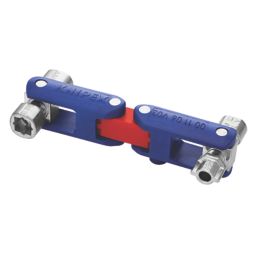 Knipex DoubleJoint 3-Way Control Cabinet Key - Screwfix