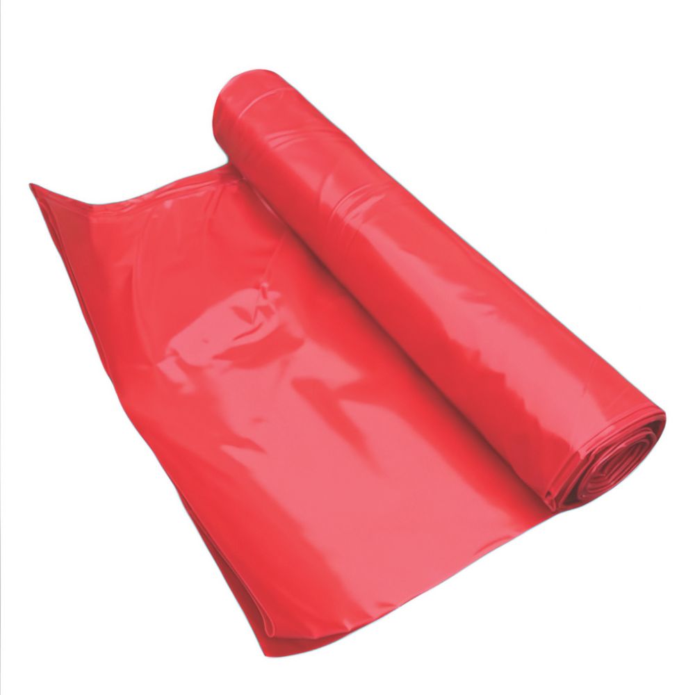 Damplas Radon Barrier Red 1600ga 10m x 4m - Screwfix