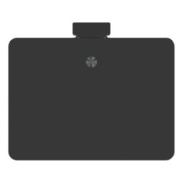 AVF 2-Shelf AV Platform Black - Screwfix