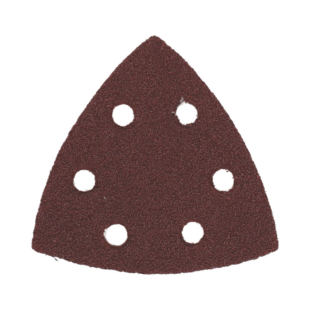 Flexovit Delta A203F 120 Grit 6-Hole Punched Multi-Material Sanding ...