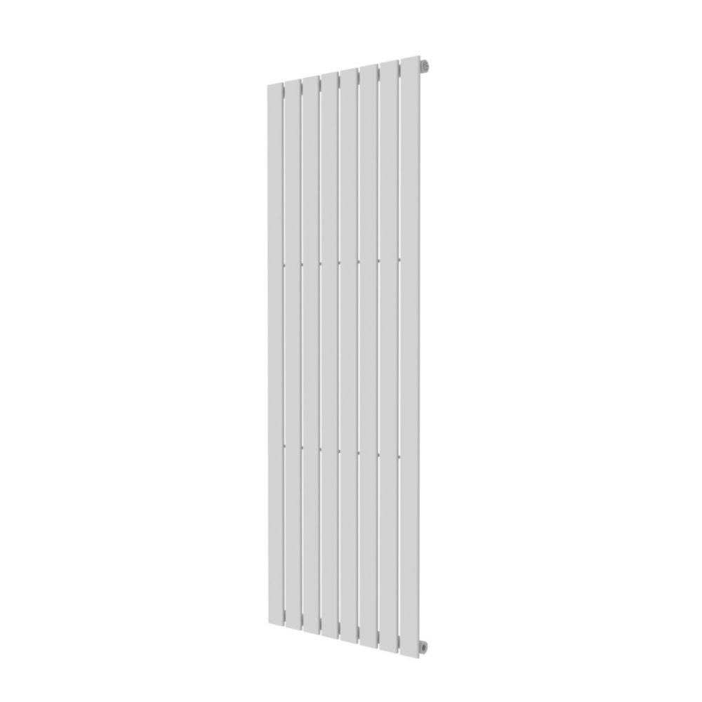 Flomasta 1800mm x 604mm 3468BTU White Vertical Designer Radiator - Screwfix