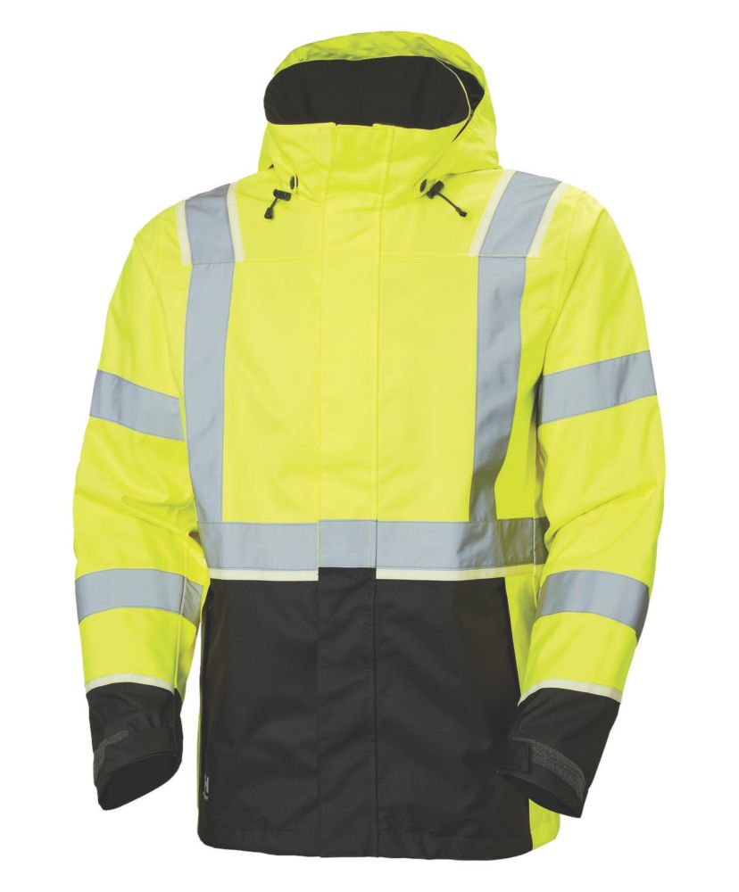 Helly Hansen UC-ME Shell Jacket Yellow Medium 40" Chest - Screwfix
