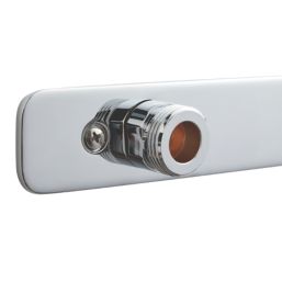 Highlife Bathrooms Shower Fixing Plate Chrome - Screwfix