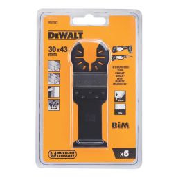 DEWALT DT20723-QZ Multi-Material Plunge Cutting Blade 30mm 5 Pack ...