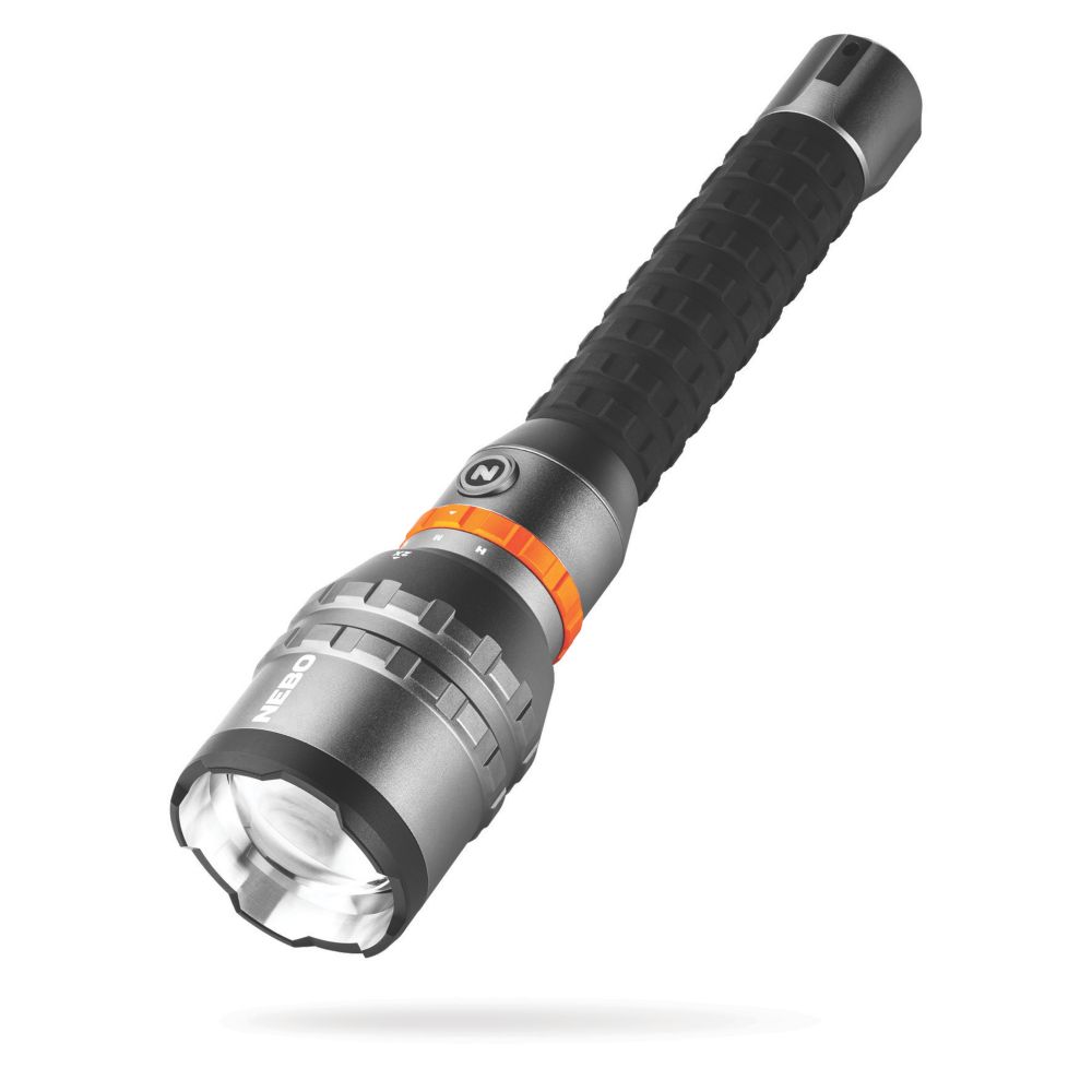 Nebo Davinci 12000 RC Mag Dial Rechargeable LED Flashlight Storm Grey ...
