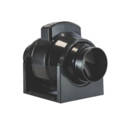 Manrose MF100T 100mm Inline Extractor Fan with Timer 240V - Screwfix