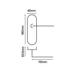 Smith & Locke Frome Fire Rated Lever Lock Door Handles Pair Polished ...