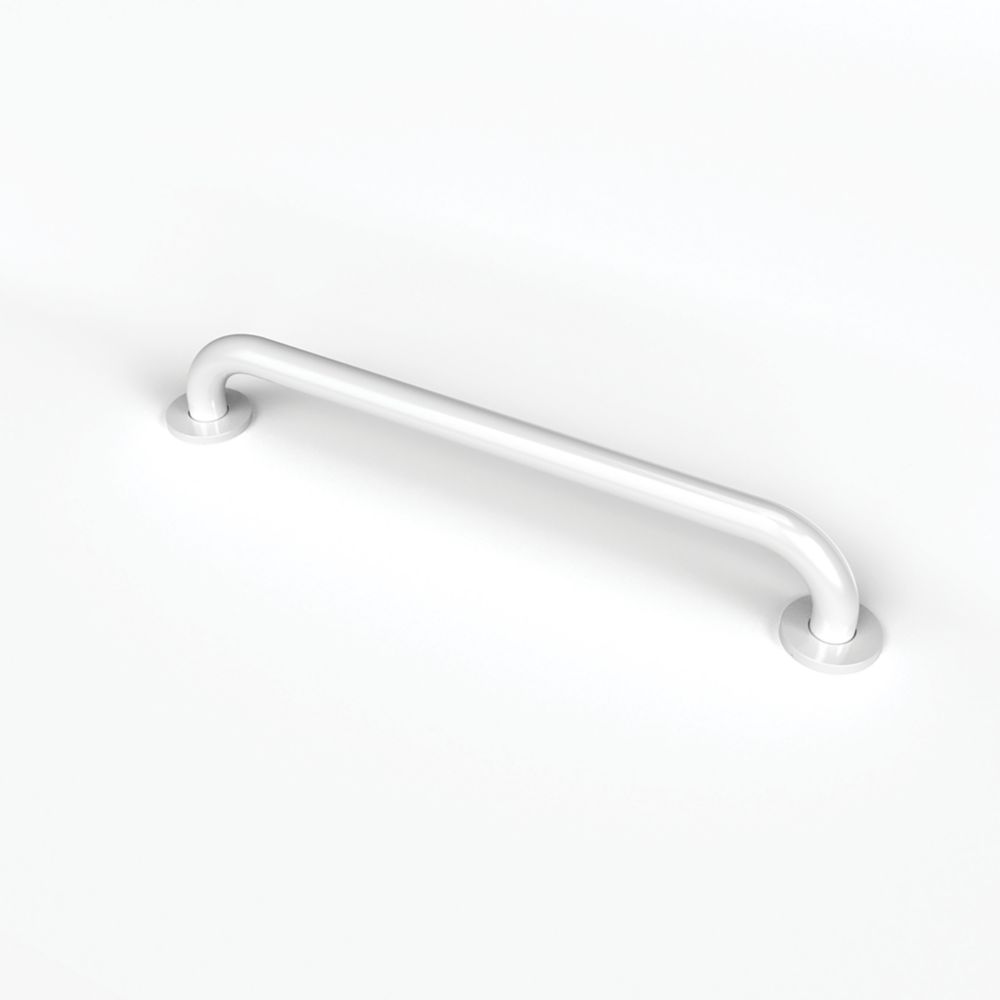 Nymas NymaCARE Straight Doc M Grab Rail White 600mm - Screwfix Nymas NymaCARE Straight Doc M Grab Rail White 600mm - Screwfix