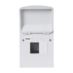 MK Sentry 4-Module Unpopulated Enclosure Only Consumer Unit - Screwfix