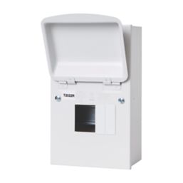 MK Sentry 4-Module Unpopulated Enclosure Only Consumer Unit - Screwfix