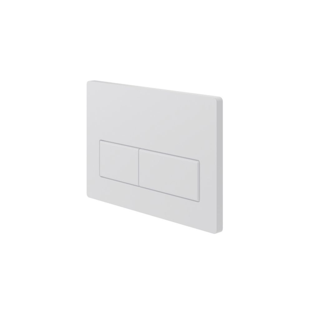 Dual Water-Saving Low Volume Flush Rectangular Flushing Plate White ...