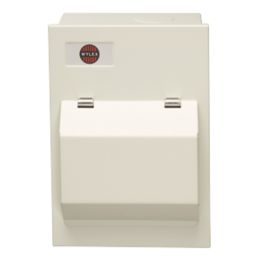 Wylex 4-Module 1-Way Populated Shower Consumer Unit - Screwfix