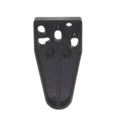 FloPlast RS9B uPVC Universal Fascia Spacer Bracket Black 115mm - Screwfix
