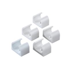Tower Oval 16mm Conduit Clips 5 Pack - Screwfix