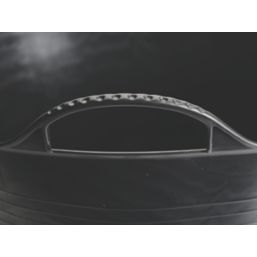 Red Gorilla Polyethylene Tub Black 26Ltr - Screwfix