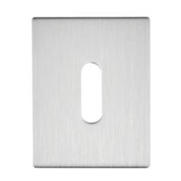 Eclipse Standard Escutcheon (Single) Satin Stainless Steel 45mm - Screwfix
