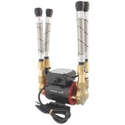 Grundfos STP-1.5 B Regenerative Twin Positive Head Shower Pump 1.5bar ...