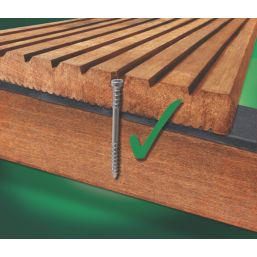 Spax TX Cylindrical Self Drilling Decking Screws 5mm x 70mm 100 Pack ...