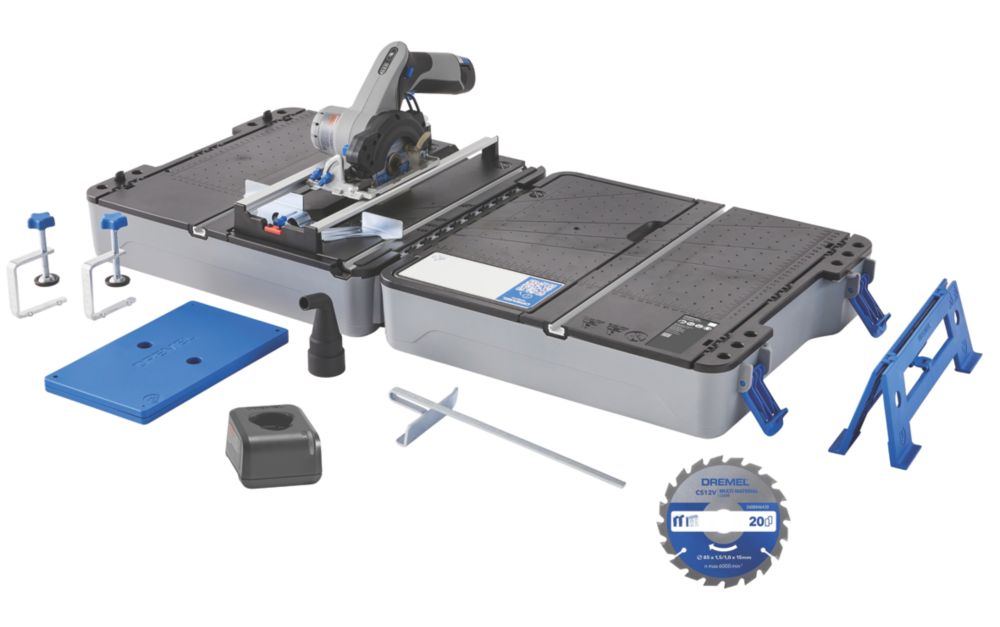 Dremel CS12V-SC1 85mm 12V 1 x 2.0Ah Li-Ion Brushless Cordless Compact ...