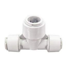 FloPlast FloFit+ Plastic Push-Fit Reducing Tee 22mm x 22mm x 28mm ...